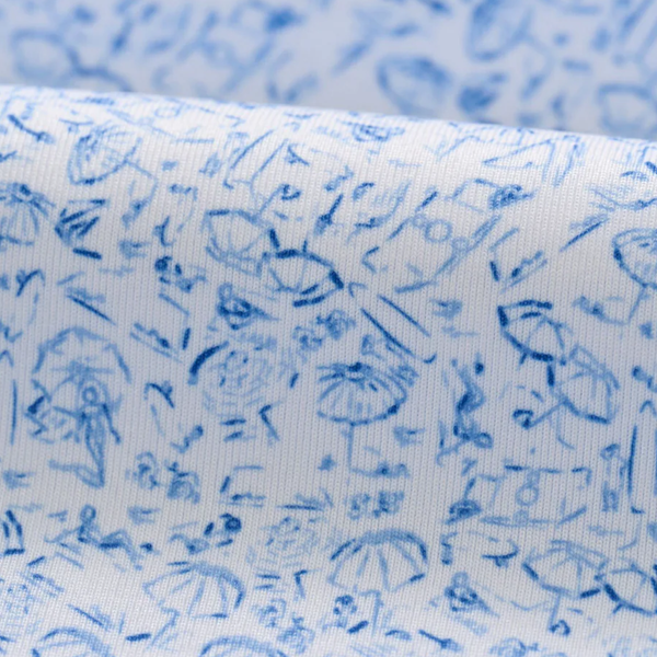 Johnnie-O 2026 PGA Championship Boggins Pattern Polo in Palisades Blue ...